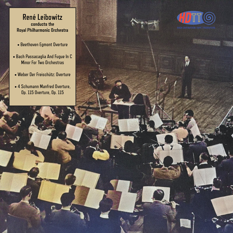 René Leibowitz conducts the Royal Philharmonic Orchestra – High Definition Tape Transfers