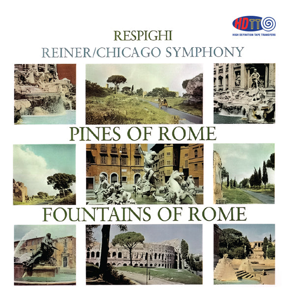 Respighi Pines Of Rome & Fountains Of Rome - Reiner Chicago Symphony - – High Definition Tape ...