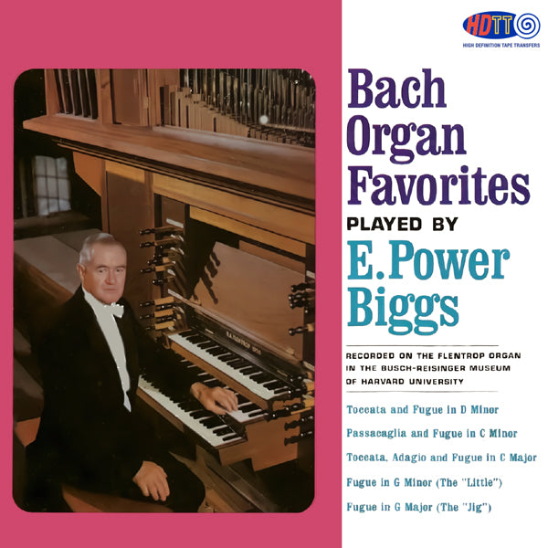 Bach Organ Favorites - E. Power Biggs – High Definition Tape Transfers