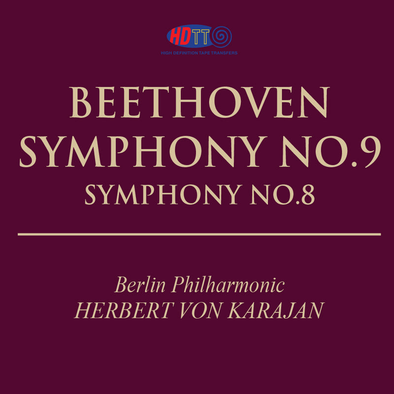 Beethoven Symphony No. 8 & 9 - Herbert von Karajan Berlin Philharmonic ...