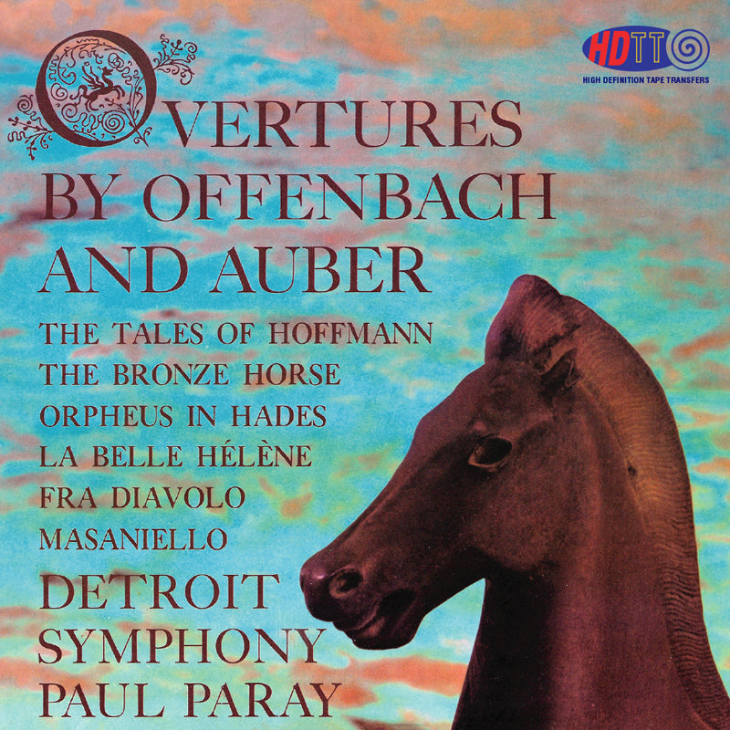 Overtures By Offenbach & Auber - Paul Paray – High Definition Tape ...