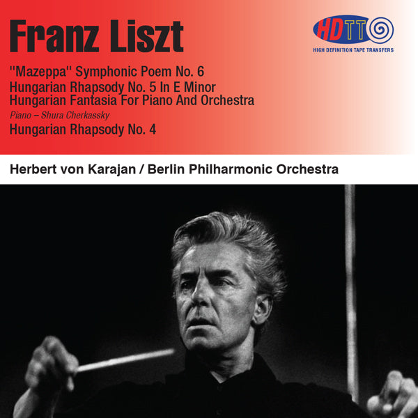 Liszt - Herbert von Karajan-Berliner Philharmoniker with Shura Cherkas – High Definition Tape ...